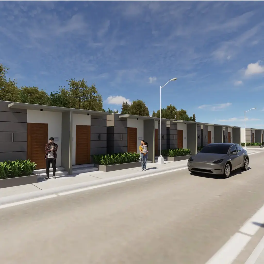 Modular House- 1 Storey and 2 Storey Row House | CSC Shop